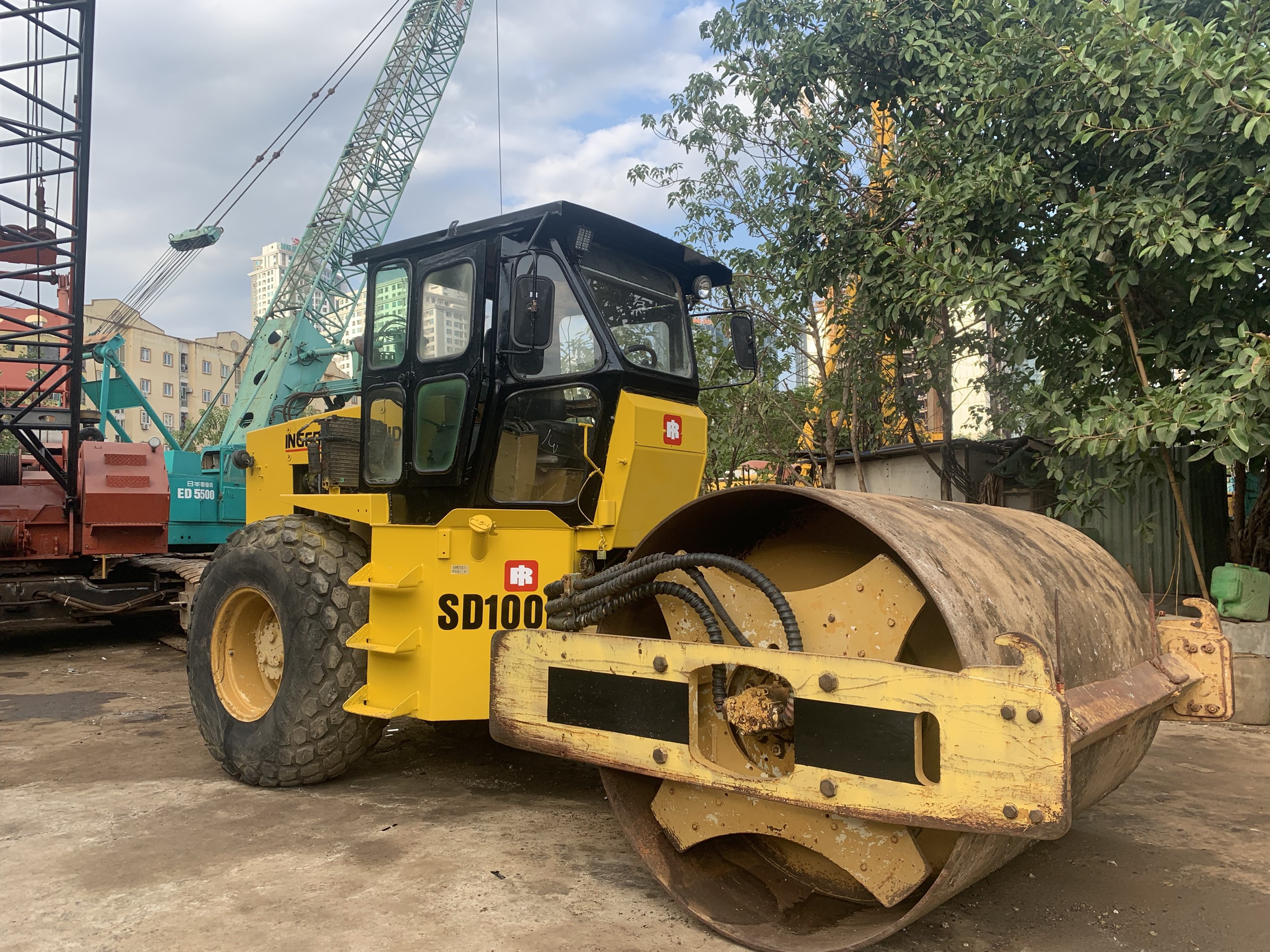 Ingersoll rand SD100D roller | Chuyên cung cấp các loại máy xây dựng ...